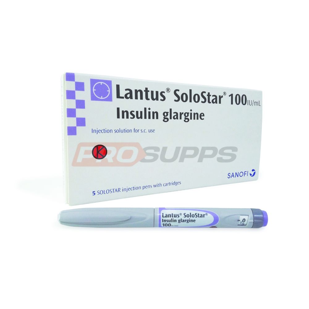 LANTUS SOLOSTAR 100units/ml PRE-FILLED PEN (DIABETES INJECTABLE ...