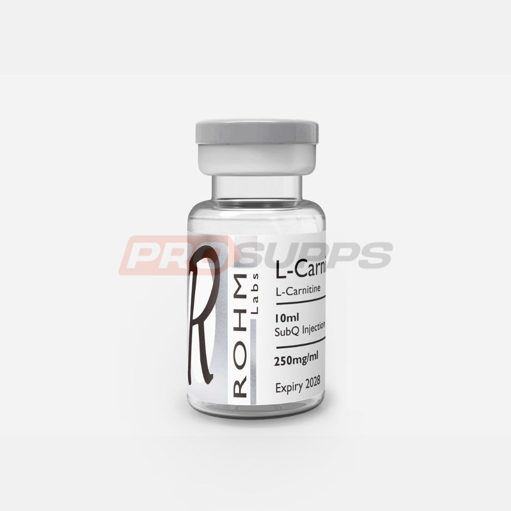 R.O.H.M (ROHM LABS) – L-CARNITINE INJECTION 250mg x 10ml - Pro Supps